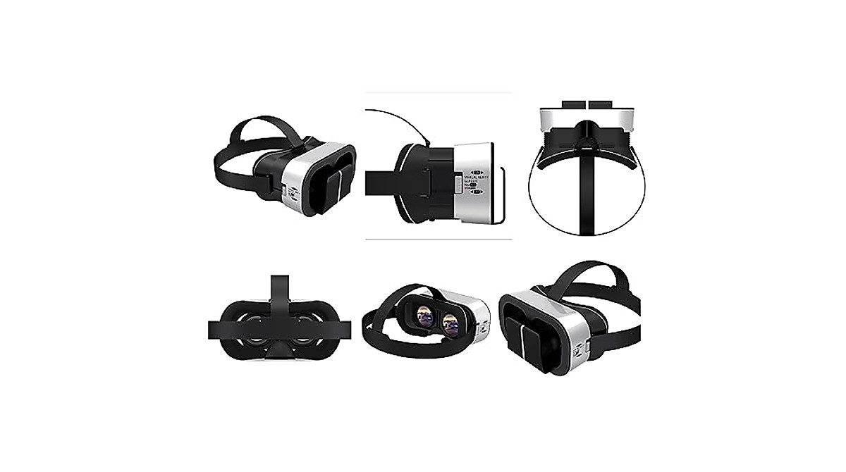 VR 3D Virtual Reality Glasses with Wide 110° FOV for Mobile Phones