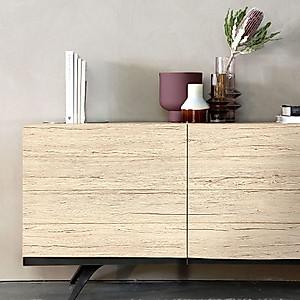 Lativo Wood Contact Paper Wood Grain Contact Paper for Cabinets Wood Wallpaper Peel and Stick Wallpaper Light Wood Contact Paper for Countertops Self-Adhesive Wallpaper Waterproof Vinyl 15.7“×78.7”