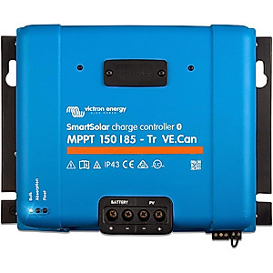 Victron Energy SmartSolar MPPT Tr VE. Can 150V 85 amp 12/24/36/48-Volt Solar Charge Controller (Bluetooth)