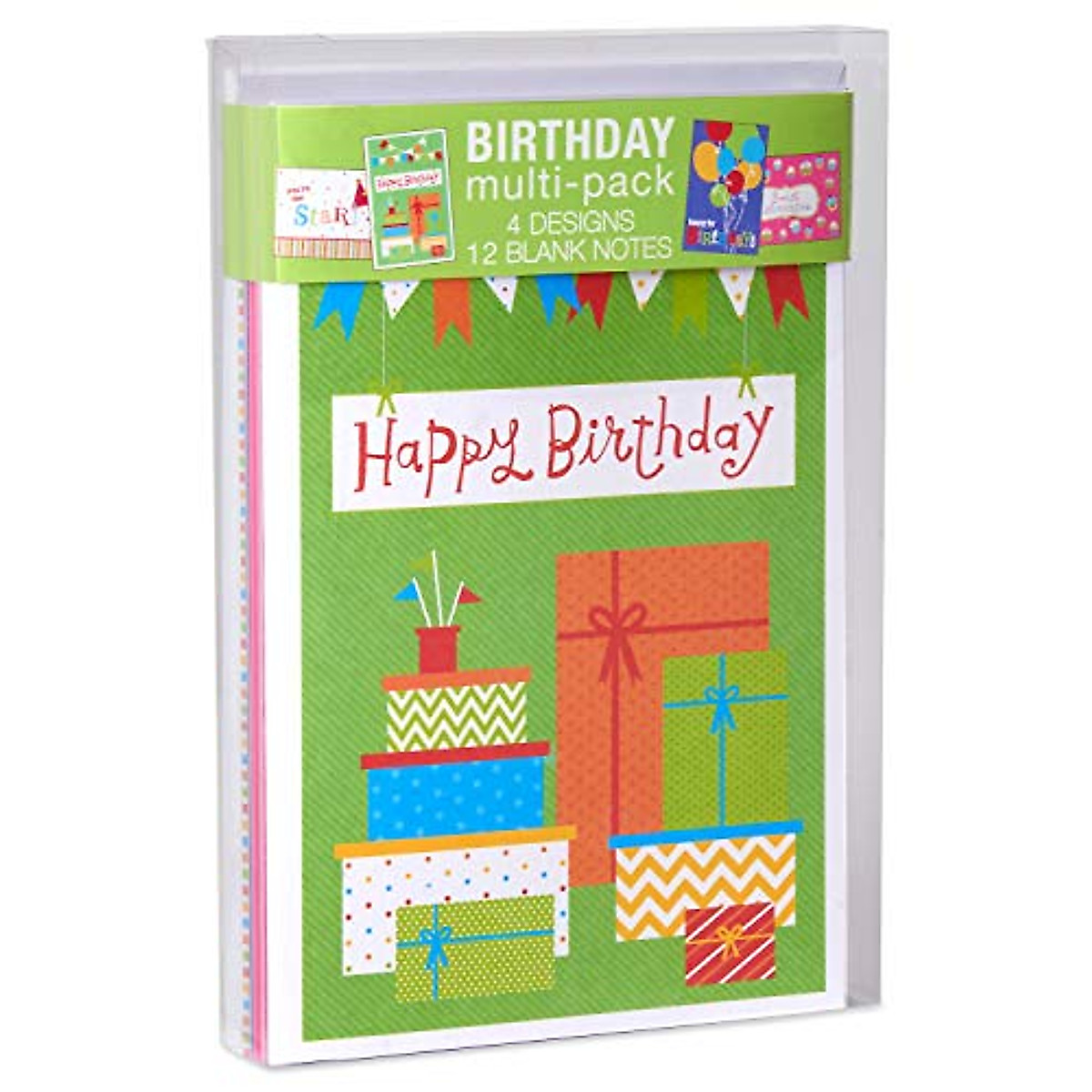 American Greetings Birthday Cards Assortment, Fun (12-Count)