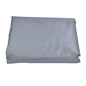 Oumefar 3 Seater Swing Cushion Cover Lightweight Swing Seat Cover Swing Cushion Replacement for Garden for Patio(Gray)