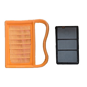 labwork 4238 141 0300 5 Packs Air Filter Set with 4238 140 1800 Pre Filter Replacement for Stihl TS410 TS420 4238-140-4402 4238 140 1800