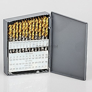 YG1 56 Pc. Cobalt Drill Set Wire #1-56 Straight Shank Split Point