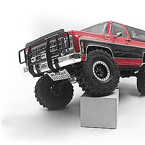 SHEAWA Metal Front Guard Protective Armor Guard Fender Accessories for Traxxas TRX-4 Chevrolet Blazer K5 RC Crawler Car