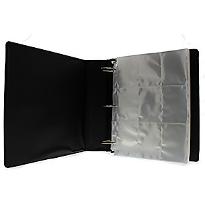CardGuard Premium 3-Ring 3" Card Binder Including 100 Starter Series 9-Pocket Pages