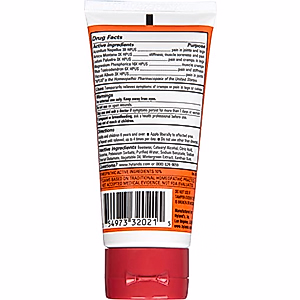 Arnica Gel Pain Relief, Leg Cramp Ointment by Hyland's, Natural Relief of Calf, Leg and Foot Cramp, 2.5 oz