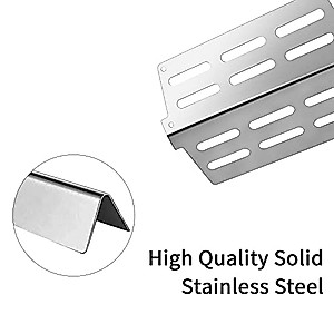 Grill Parts for Weber Genesis 300, 17.5 inch flavorizer Bar & Heat Deflector Plate Replacement for Weber Genesis E310 E320 E330 EP310 EP320 EP330, Grill Replacement Parts for Weber 7620 7622