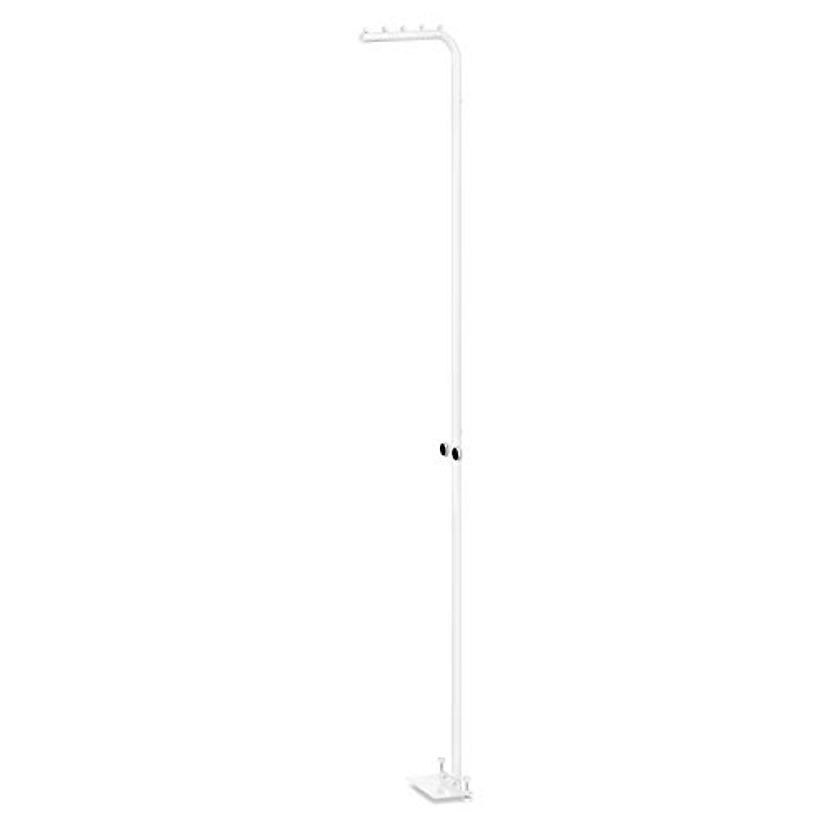 Whitmor Magnetic Laundry Valet Hanging Rod - White