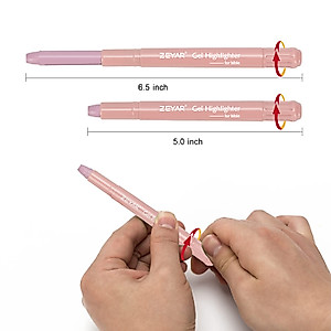 ZEYAR Twistable Crayons, Non Toxic Washable Silky Crayons, 8 Assorted Colors, Safe to use, Cute Art School Supplies & Gifts(Spring)