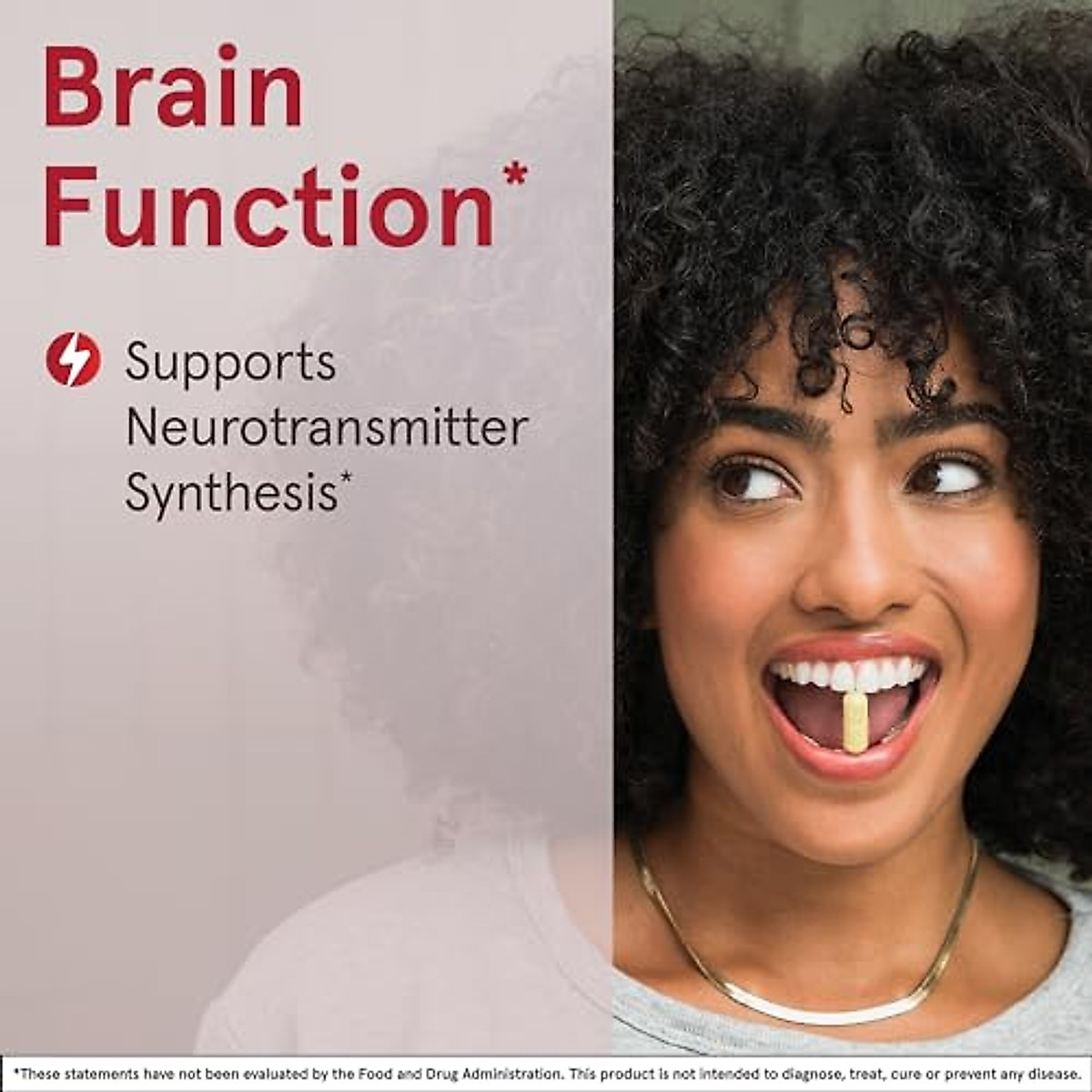 Jarrow Formulas N-Acetyl Tyrosine 350 mg, Brain Support Supplement, Dietary Supplement, Contains Vitamin B6 for Amino Acid Metabolism, 120 Capsules, 120 Day Supply