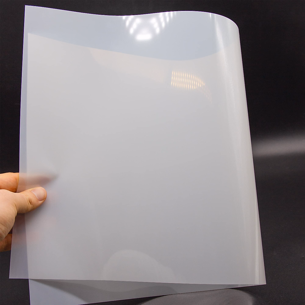 7mil Blank Mylar Sheets for Stencil,10PCS 12X24 inch Milky Translucent PET Blank Stencils Sheets, Template Material for Cutting Machines, Laser Cutting, Food-Safe Craft Plastic
