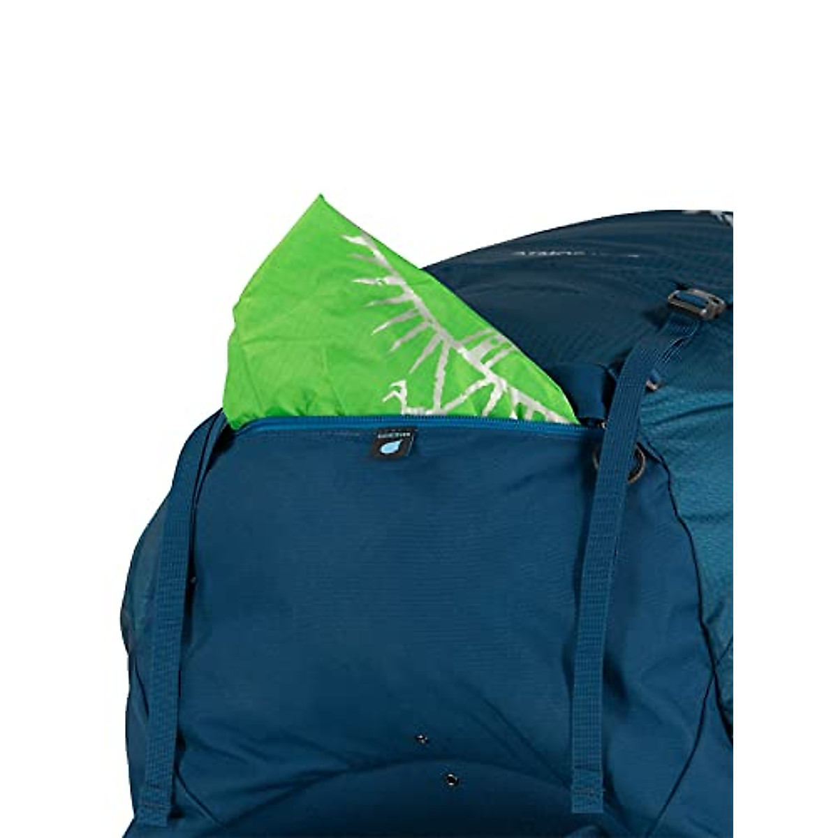 Osprey Atmos AG LT 65L Men's Backpacking Backpack, Night Shift/Scoria Blue, L/XL