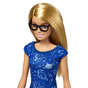 Barbie GTW34 Space Discovery Dolls and Science Classroom Playset with Teacher Doll, Multicolor, 29.0 cm*6.0 cm*19.0 cm