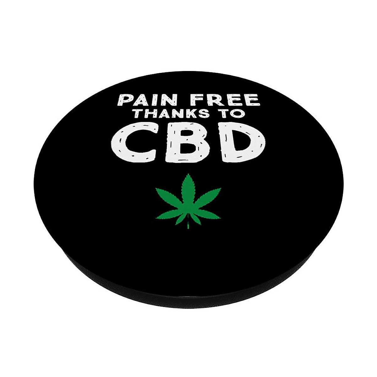 Pain Free Thanks To CBD Natural Healing PopSockets Grip and Stand for Phones and Tablets