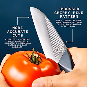 Milk Street Kitchin-kiji Knife, 3.5 Inch Blade, 1.4116 German Steel, Ergonomic Handle Paring Knives for Home Chefs, Ultimate Paring Knife for Utility Tasks