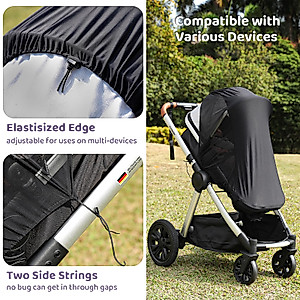 Bayan Stroller Sunshade Baby Car Seat Sun Shade Cover-Effective UV Rays Cut Design-Blocks 95.76% UVA and 95.87% UVB