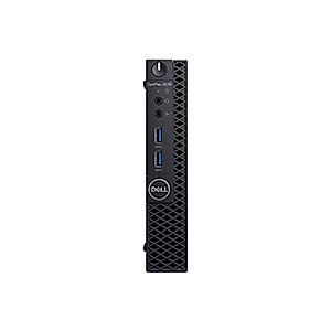 Dell OptiPlex 3070 Desktop Computer - Intel Core i5-9500T - 8GB RAM - 256GB SSD - Micro PC (Renewed)