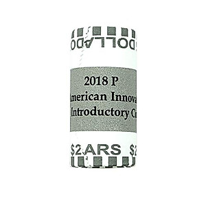 2018 P American Innovation $1 Coin - Roll of 25 Dollar Coins Dollar US Mint Uncirculated