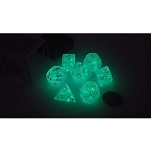 Luminary Polyhedral Sky-Silver 7-Die Set