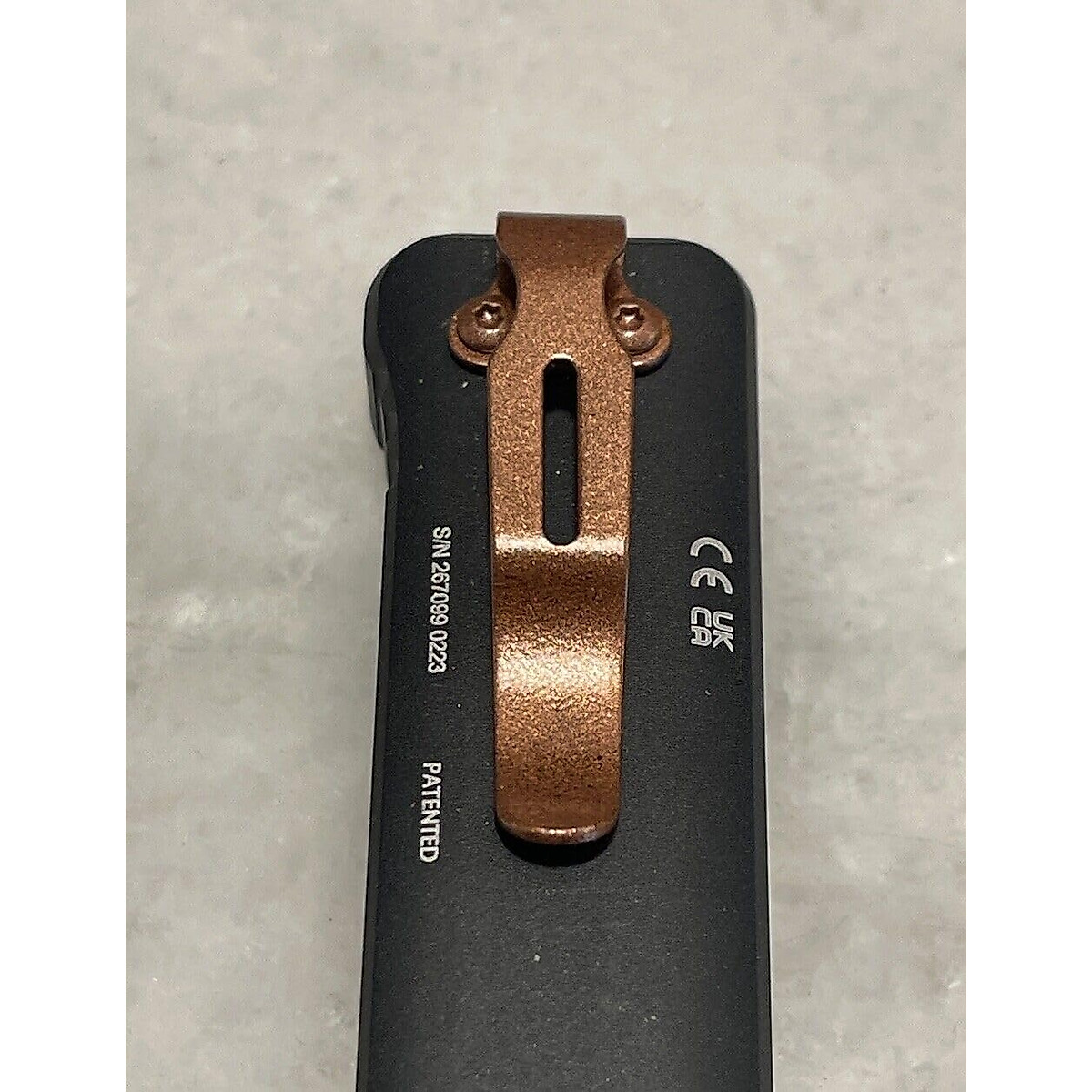 Copper Steel Pocket Clip For Streamlight Wedge 88810 88811 XT 88812 Flashlight