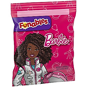 Funables Fruit Snacks, Barbie Shaped Fruit Flavored School Snacks, Pack of 10 0.8 ounce Pouches