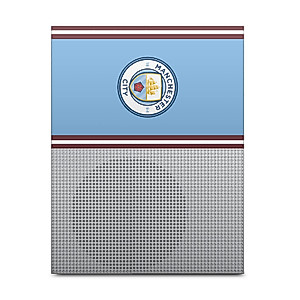 Head Case Designs Officially Licensed Manchester City Man City FC 2022/23 Home Kit Logo Art Vinyl Sticker Gaming Skin Decal Cover Compatible With Xbox One S Console and Controller Bundle
