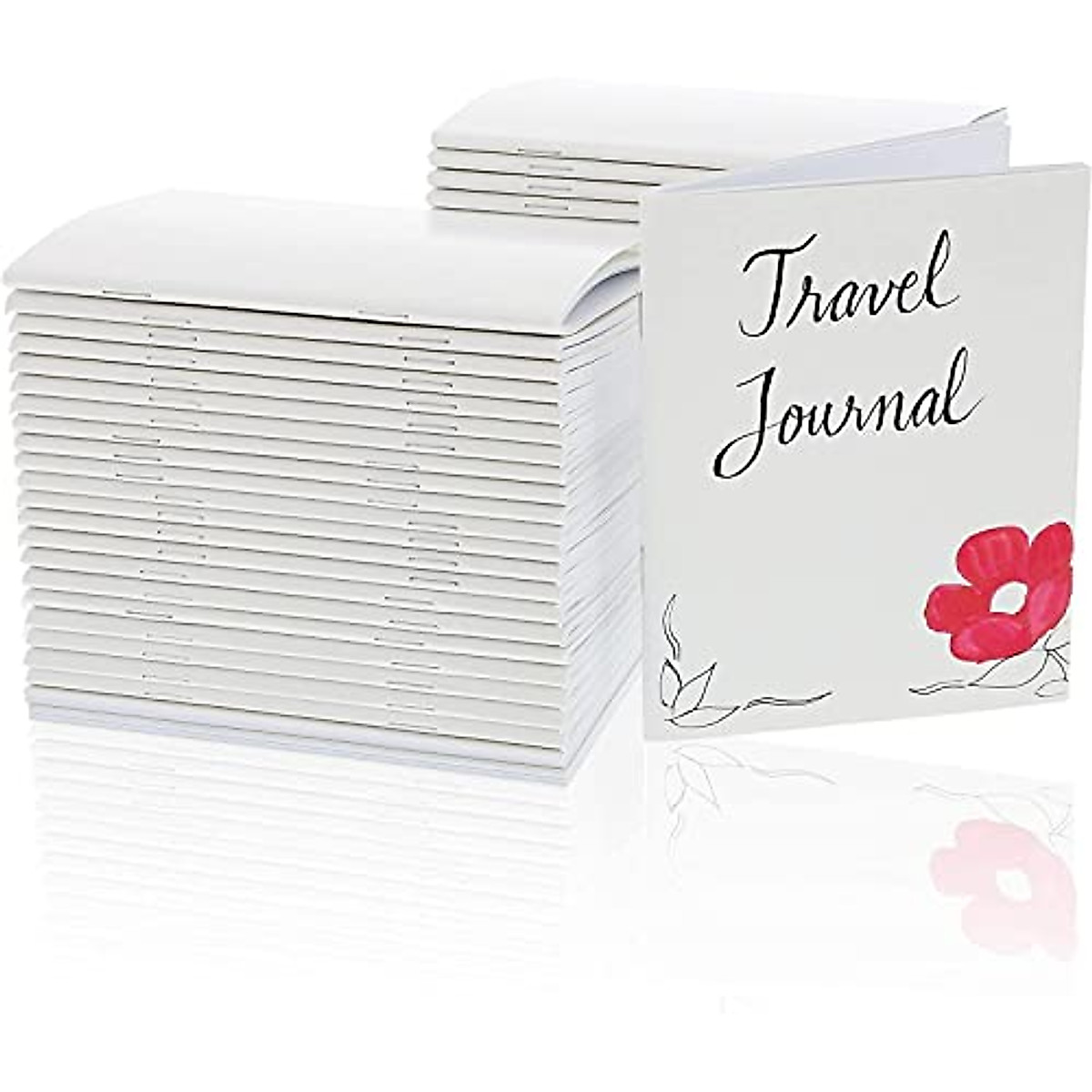 48 Pack Blank Unruled Journal for Writing Projects, Classroom, Student Supplies (4 x 5.5 In)