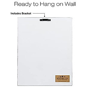 Excello Global Products Wooden Bathroom Humor Signs : Decor for Home, Restaurant, or Business - 8x10 Inches - Ready to Hang - White - (Pack of 4, Assortment 1)