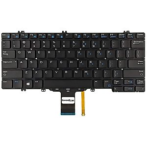 GreenTech 0NPN8 Compatible Keyboard for Dell Latitude 5280 5288 5289 5290 7280 7290 7380 7389 7390 - Backlit US Layout PK131S51B00 V160325BS KB-0NPN8