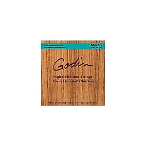 Godin - Seagull Guitars Merlin Strings - Steel/Phosphor Bronze Strings for M4