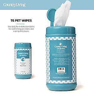 Silver Paw Fragrance-Free Wipes for Dogs, Dog Wipes Cleaning & Pet-Friendly with Plant-Based Formula, 1-Pack (Total of 75 Wipes)