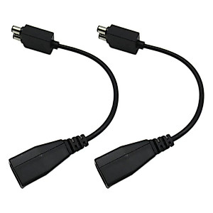 2 Pack Adapter Power Supply Adapter Wired Adapter Cord Cable Fits for Microsoft Xbox 360, for Microsoft Xbox One
