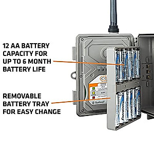 Bushnell CelluCORE 20 Trail Camera for Verizon with Low Glow/80ft Night Range and HD Video Trail Camera