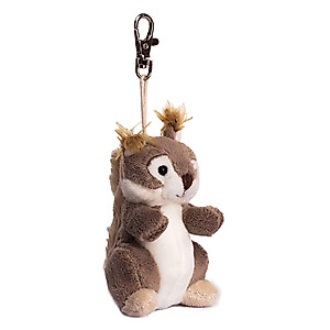 Dilly dudu Squirrel Stuffed Animal Plush keychain 4-Inch