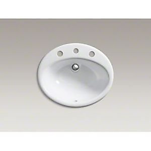 KOHLER Farmington 19X16 S-Rim Lav/8Cc