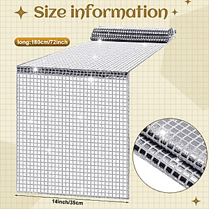 70s Disco Party Supplies Disco Balls Plates Napkins Cocktail Stirrers Disposable Plastic Cups Party Table Runner for 80s 90s Wedding Picnic Travel(101 Pieces)