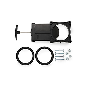 Camco RV Replacement Waste Valve with Handle - Features Durable Plastic Handle & 3-Inch Diameter Valve Opening (39513)