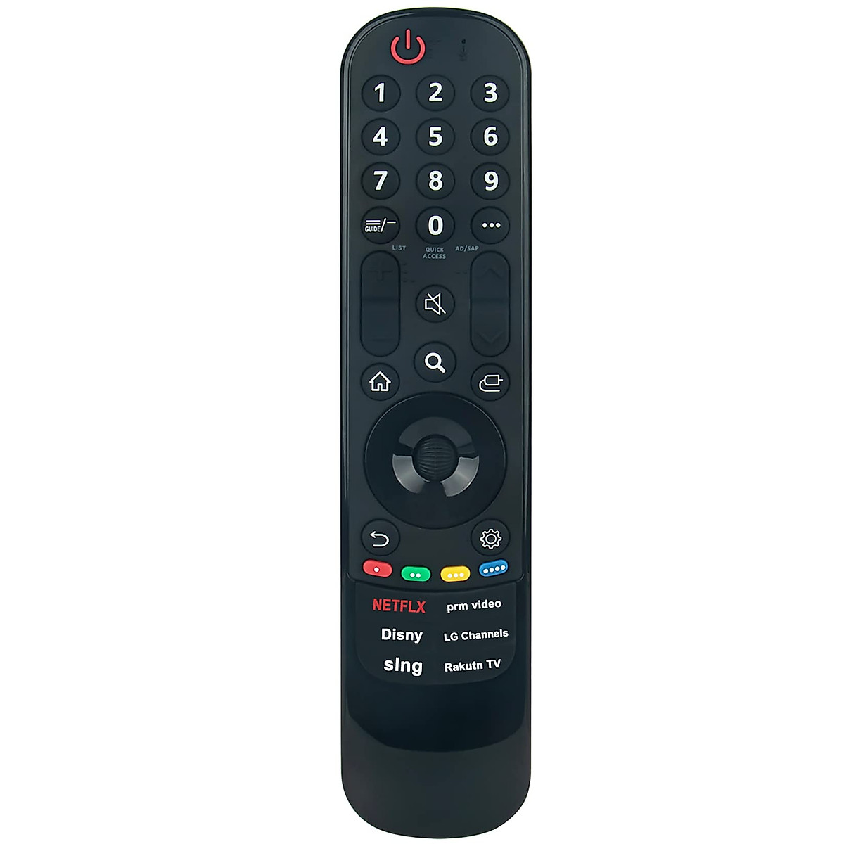 MR23GA Infrared Replace Remote Applicable for LG 2023 C3 B3 G3 Z3 OLED Smart TV OLED83C3PUA OLED65B3PUA OLED77G3PUA OLED77Z2PUA OLED55B3PUA OLED77C3PUA OLED48C3PUA OLED65C3PUA OLED65G3PUA OLED55C3PUA
