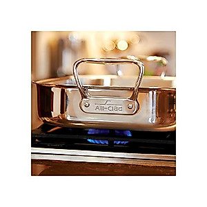 All-Clad E9019964 Stainless Steel Lasagna Pan Cookware, 15-Inches, Silver