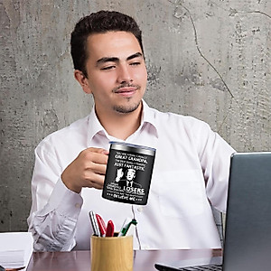 Ouraqto Grandpa Funny Mug 14oz Great Grandpa Gifts-Grandpa Mug Fathers Day Christmas Birthday Presents-World's Best Grandpa