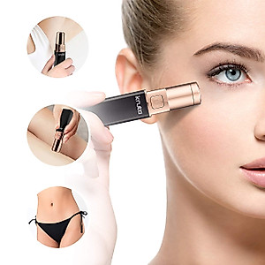 Facial Hair Remover for Women,Rechargeable Hair Removal Waterproof Face Shaver Razor for Peach Fuzz Fine Hair Chin Cheek Lip