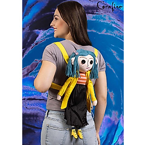 Fun Costumes Coraline Doll Plush Mini Backpack Standard