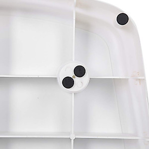 QIRG Shower Stepping Stool, 4 inches Stackable Non Slip Sturdy Removable Portable Bath Step Stool Heavy Duty Child Footstool Toddler Safety Steps with Rubber Foot Pad for Kitchen, Bathroom, Toliet