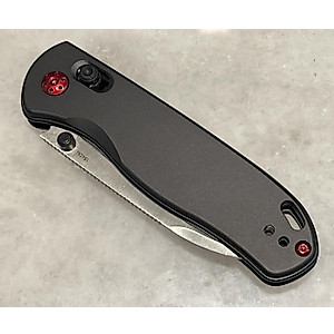 Red Stainless Torx Screws For Kizer Drop Bear Knife Pivot Scale & Pocket Clip