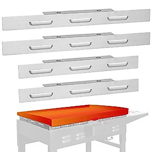 Utheer Wind Guards for Blackstone Griddle 28 inch Replace for Blackstone 5016 Magnetic Stainless Steel Wind Screens, Compatible with Blackstone 28" griddle Rear Grease Cup, Hood and Side Shelf