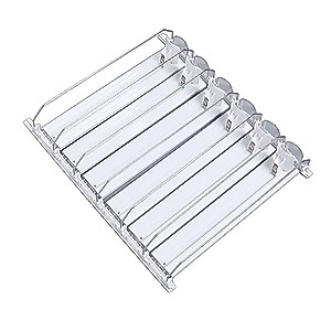 Refrigerator Soda Can Organizer, Width Strong Bearing Capacity White Drink Automatic Pusher Glide ABS for Home (38cm)