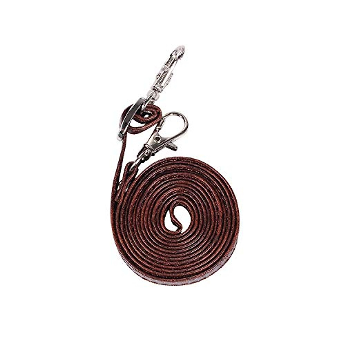 Jaorty PU Leather Wallet Case for Samsung Galaxy S10 Necklace Lanyard Case Cover with Card Holder Adjustable Detachable Anti-Lost Neck Strap Case for Samsung Galaxy S10,Brown