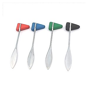 DDP 4 ASSORTED TAYLOR TOMAHAWK REFLEX HAMMER FOR EXAMINATION (RED,BLACK,BLUE,GREEN)