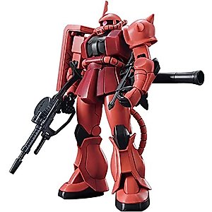 Bandai Hobby Mobile Suit Gundam #234 MS-06S Zaku II, Bandai Spirits HGUC 1/144, BAS5060453, Multi