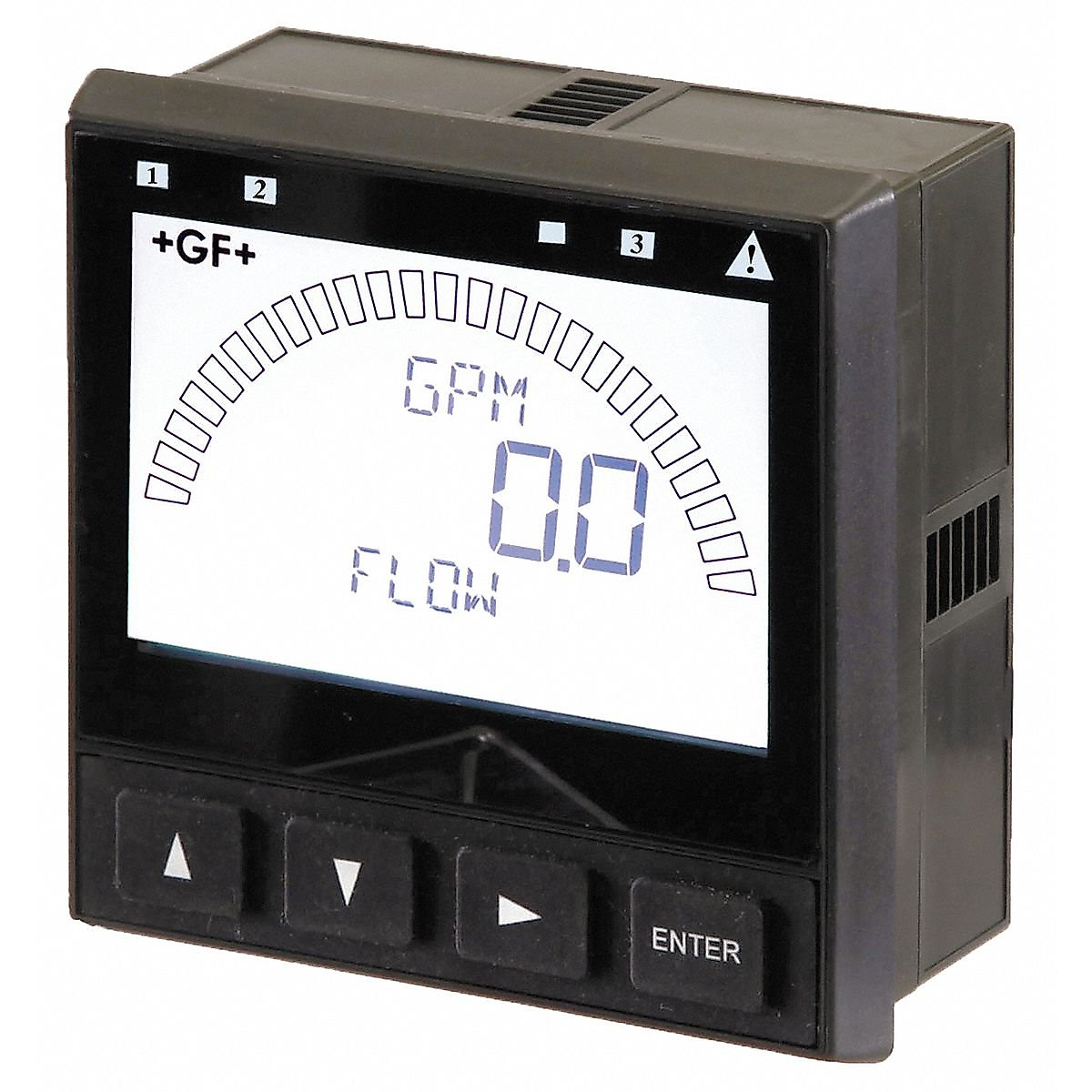 GF Signet 3-9900-1P The 9900 Transmitter, Panel Mount, Multi-Parameter, 1 Input, DC Power, 1 4 mA-20 mA and 1 OC Outputs, 10"